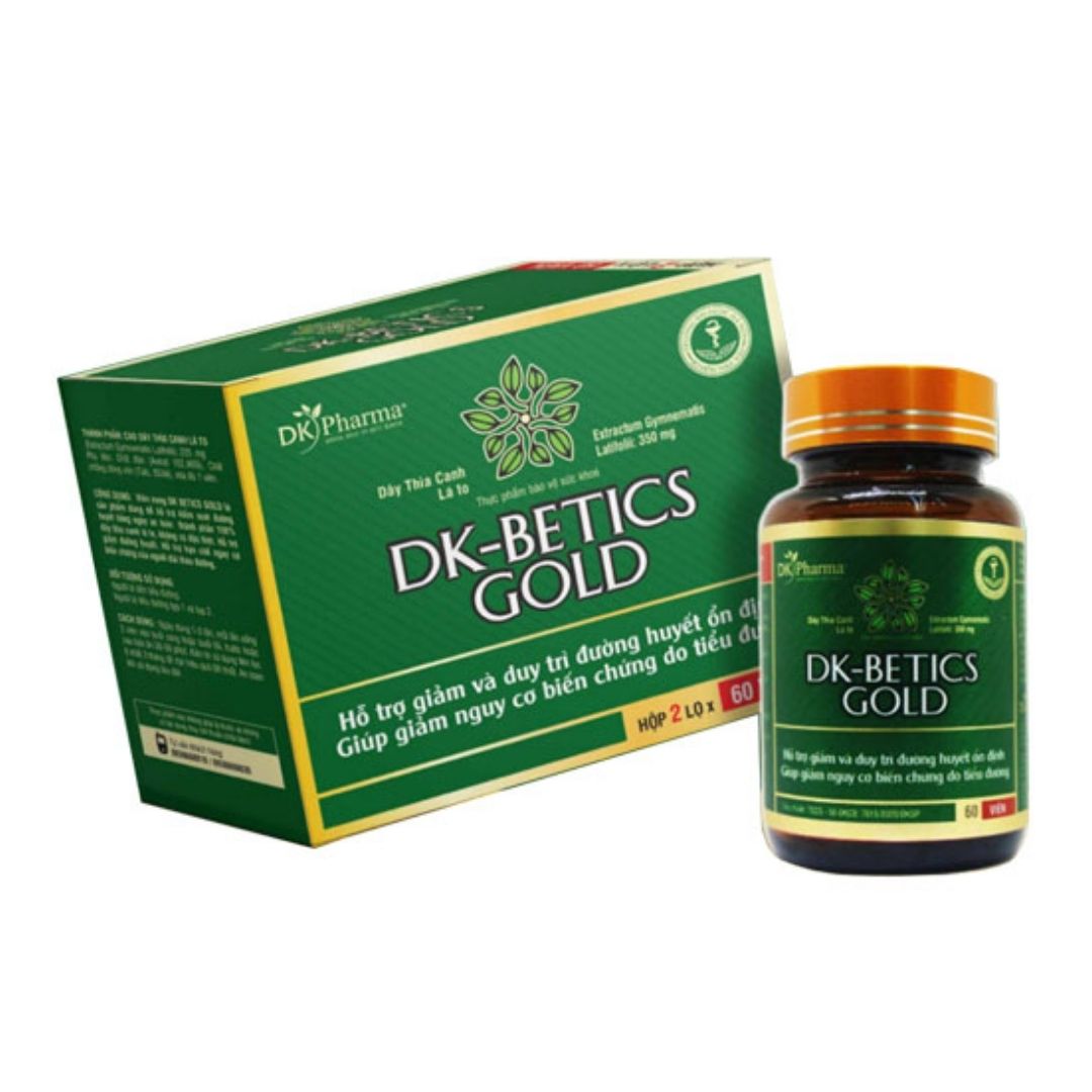 DK Betics Gold - 100% dây thìa canh lá to, hạ đường huyết - Pharmart.vn
