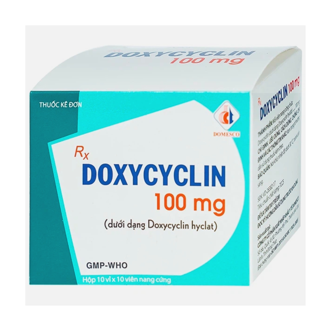 Doxycyclin 100Mg Domesco - Pharmart.vn