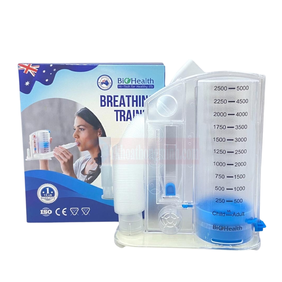 Dụng cụ tập thở BioHealth VIS-01 chính hãng - Pharmart.vn