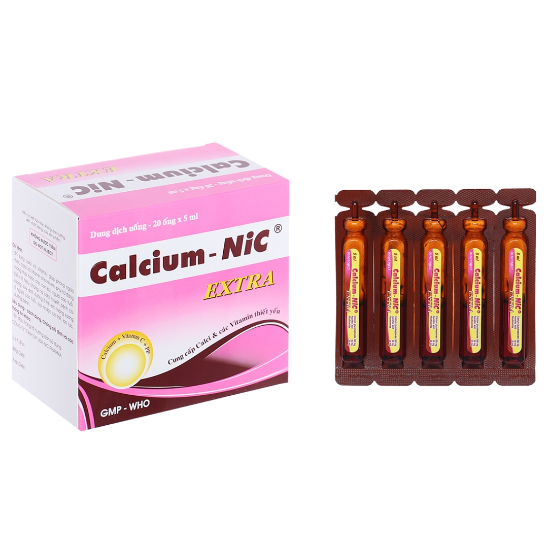 Dung dịch Calcium-Nic - Bổ sung calci - Pharmart.vn