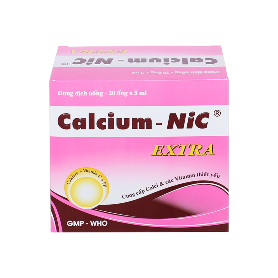 Dung dịch Calcium-Nic - Bổ sung calci - Pharmart.vn