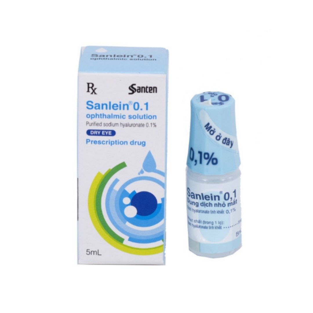 Dung dịch nhỏ mắt Sanlein 01 - Pharmart.vn