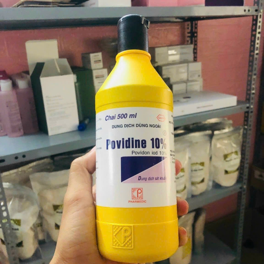 Dung dịch sát khuẩn Povidin 10% 500ml - Pharmart.vn