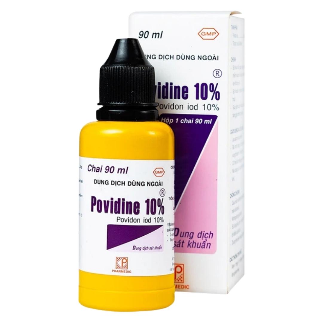 Dung dịch sát khuẩn Povidin 90ml - Pharmart.vn