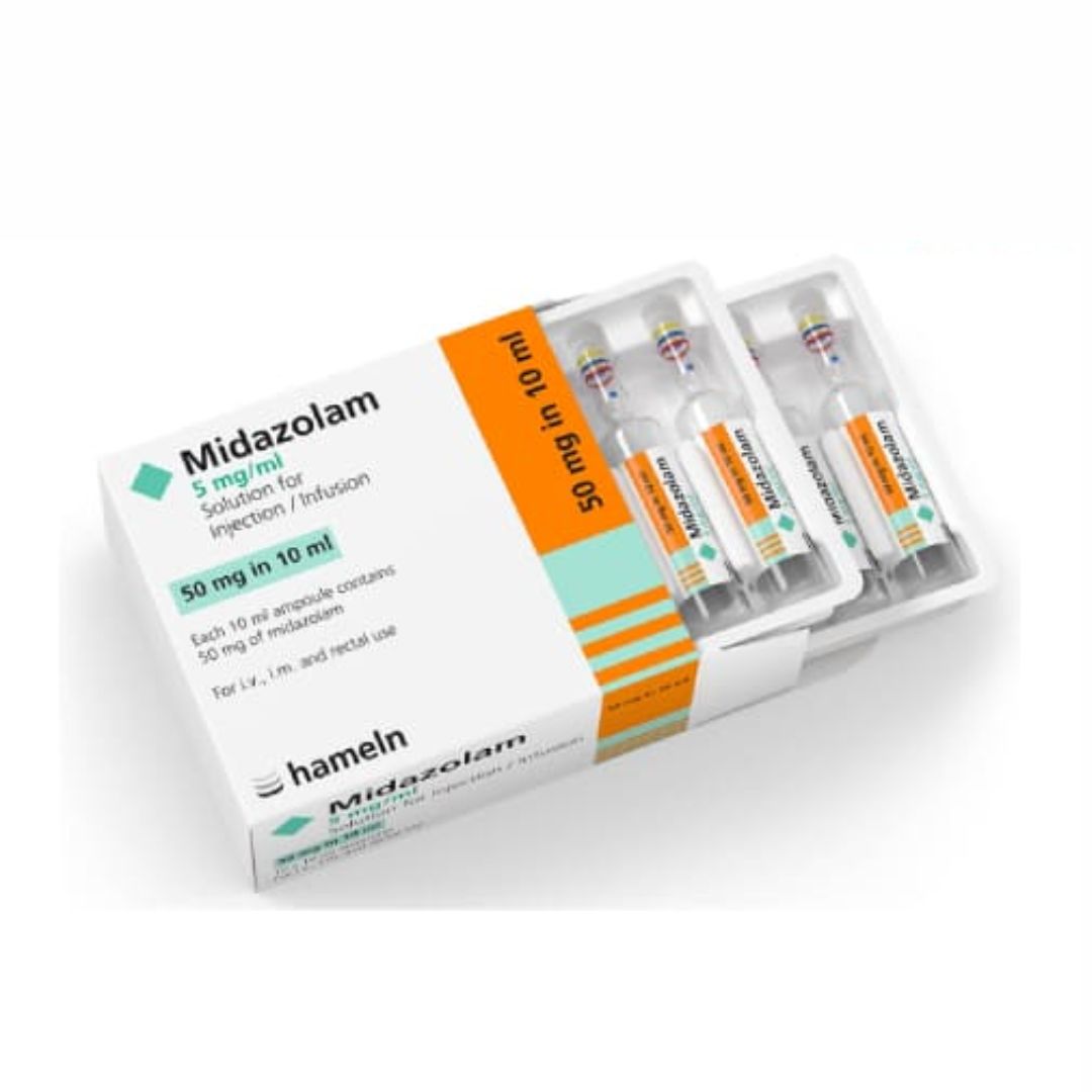 Dung dịch tiêm Midazolam - hameln 5mg/ml - Pharmart.vn
