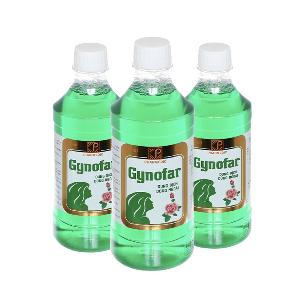 Dung dịch vệ sinh phụ nữ Gynofar 500ml - Pharmart.vn