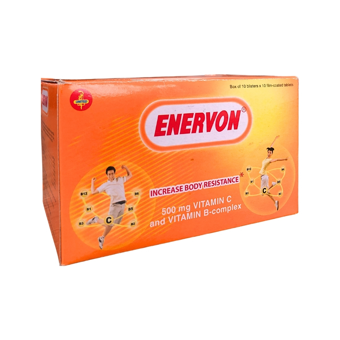 Thuốc Enervon (500mg) - Bổ sung Vitamin nhóm B và Vitamin C. - Pharmart.vn