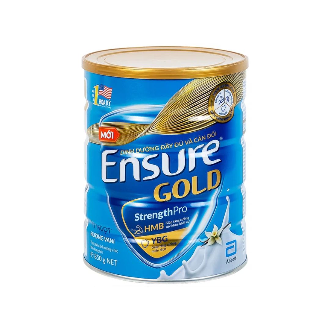 Ensure Gold StrengthPro - Tăng sức đề kháng, hương vani ít ngọt ...