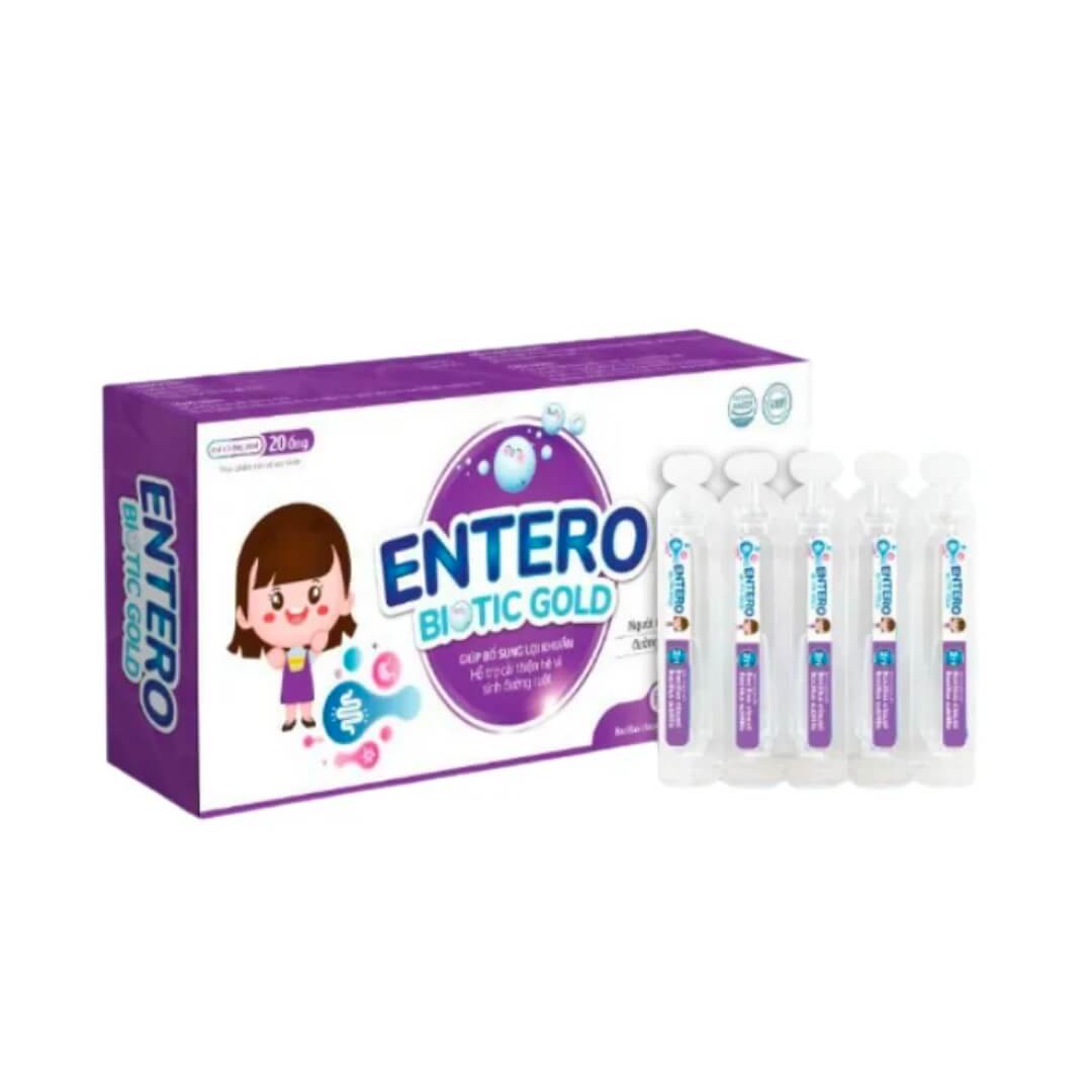 Entero Biotic Gold - Bổ sung lợi khuẩn, cân bằng hệ vi sinh - Pharmart.vn