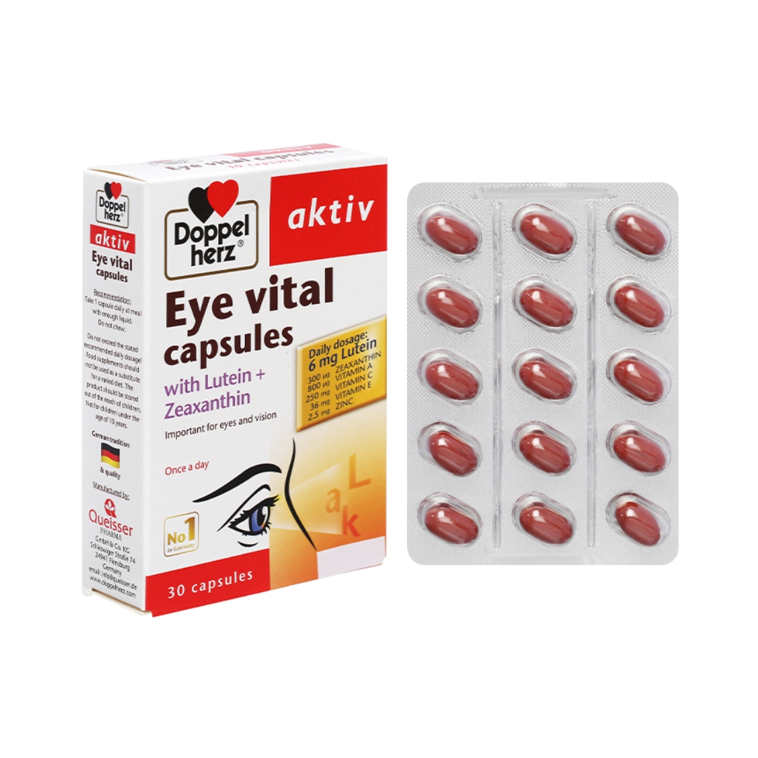Eye Vital Capsules - Bổ mắt, tăng cường thị lực - Pharmart.vn