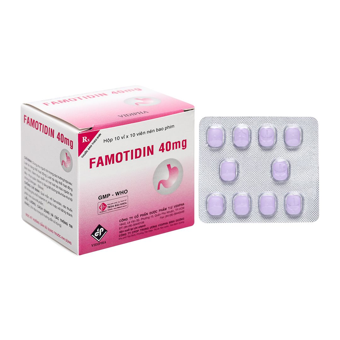 Famotidin 40 mg - Pharmart.vn