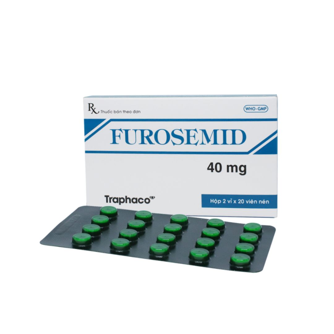 Furosemid Traphaco 40mg - Pharmart.vn