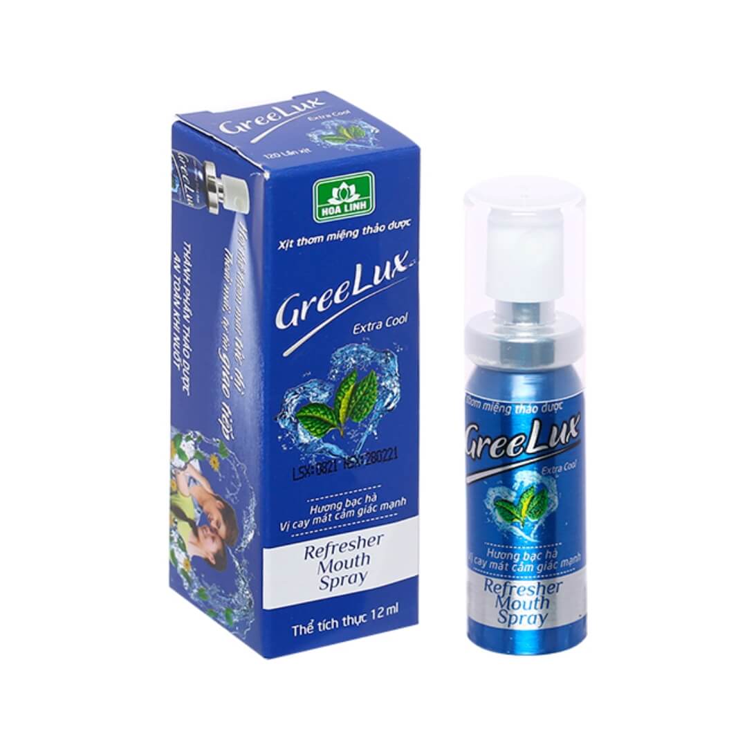 Greelux - Xịt thơm miệng thảo dược - Pharmart.vn