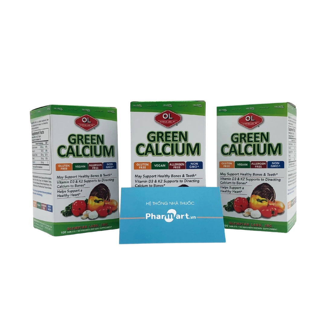 Green Calcium - Bổ sung Canxi hàng ngày cho cơ thể | Pharmart.vn