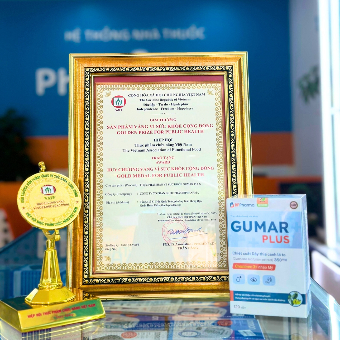 Gumar Plus (hộp 120 viên) - Hỗ trợ điều trị tiểu đường - Pharmart.vn