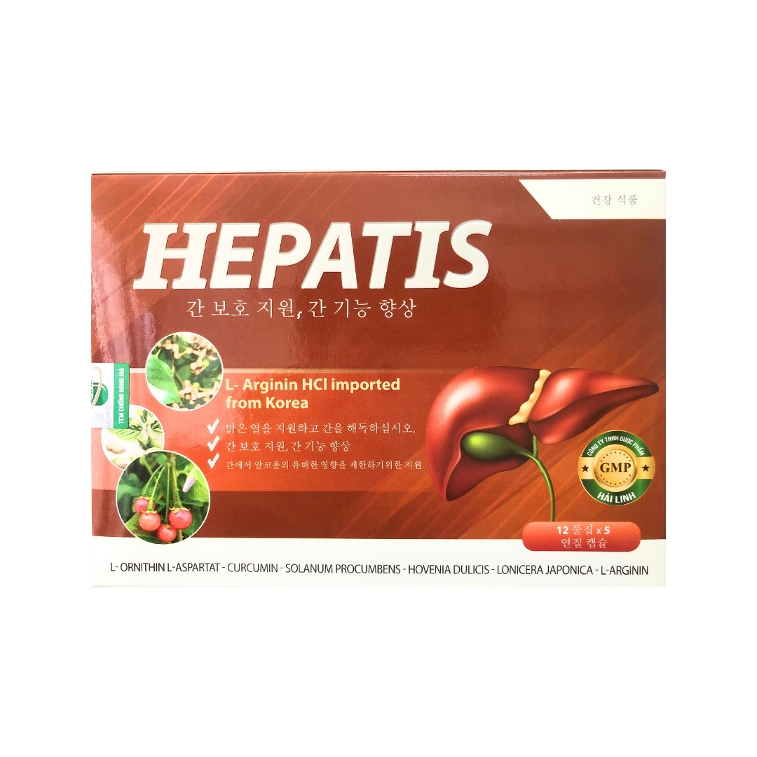 Hepatis - Bảo vệ tế bào gan, thải độc tố - Pharmart.vn
