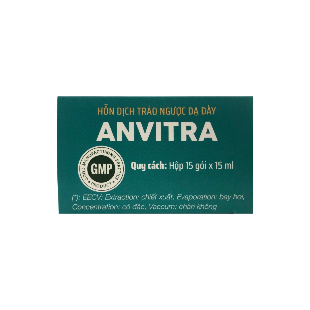 Hỗn dịch trào ngược dạ dày Anvitra - Bảo vệ niêm mạc dạ dày - Pharmart.vn