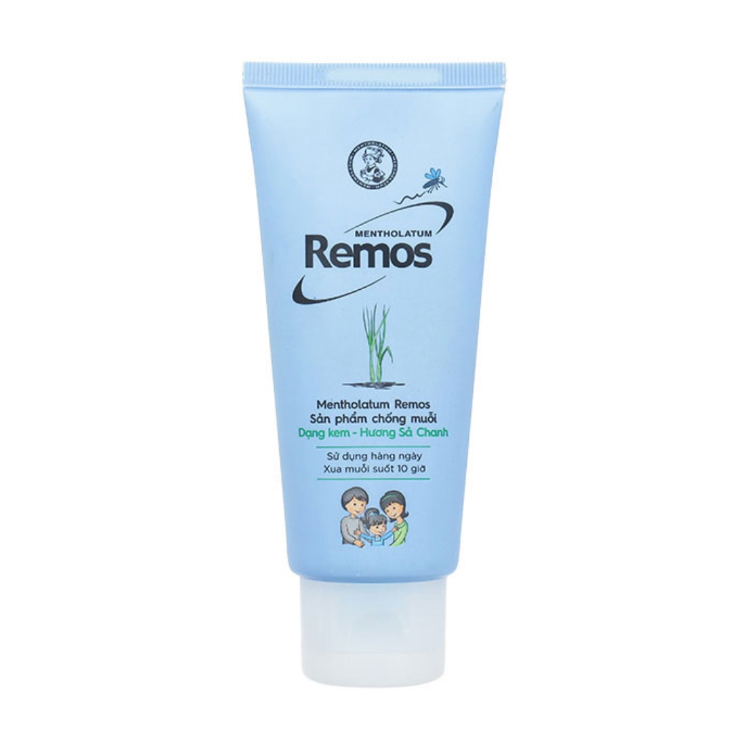 Kem Chống Muỗi Remos Hương Sả Chanh tuýp 70g - Pharmart.vn