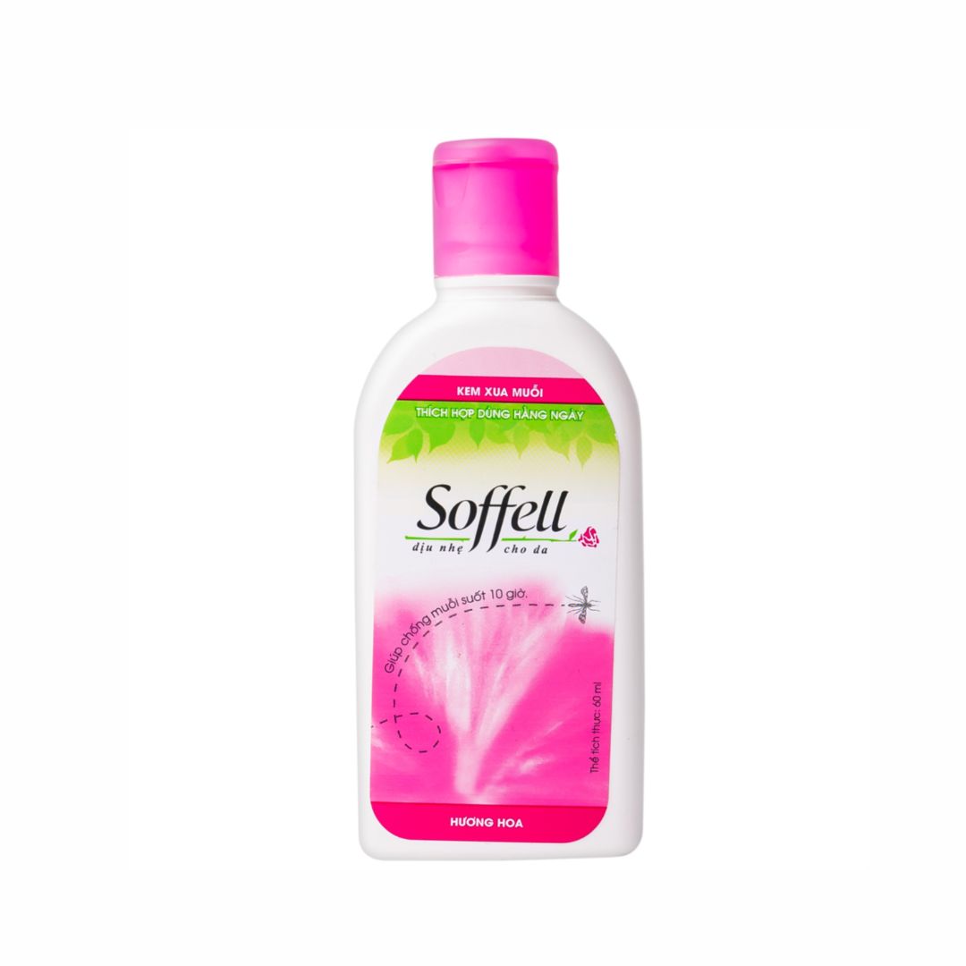 Kem Chống Muỗi Soffell Hương Hoa 60ml - Pharmart.vn