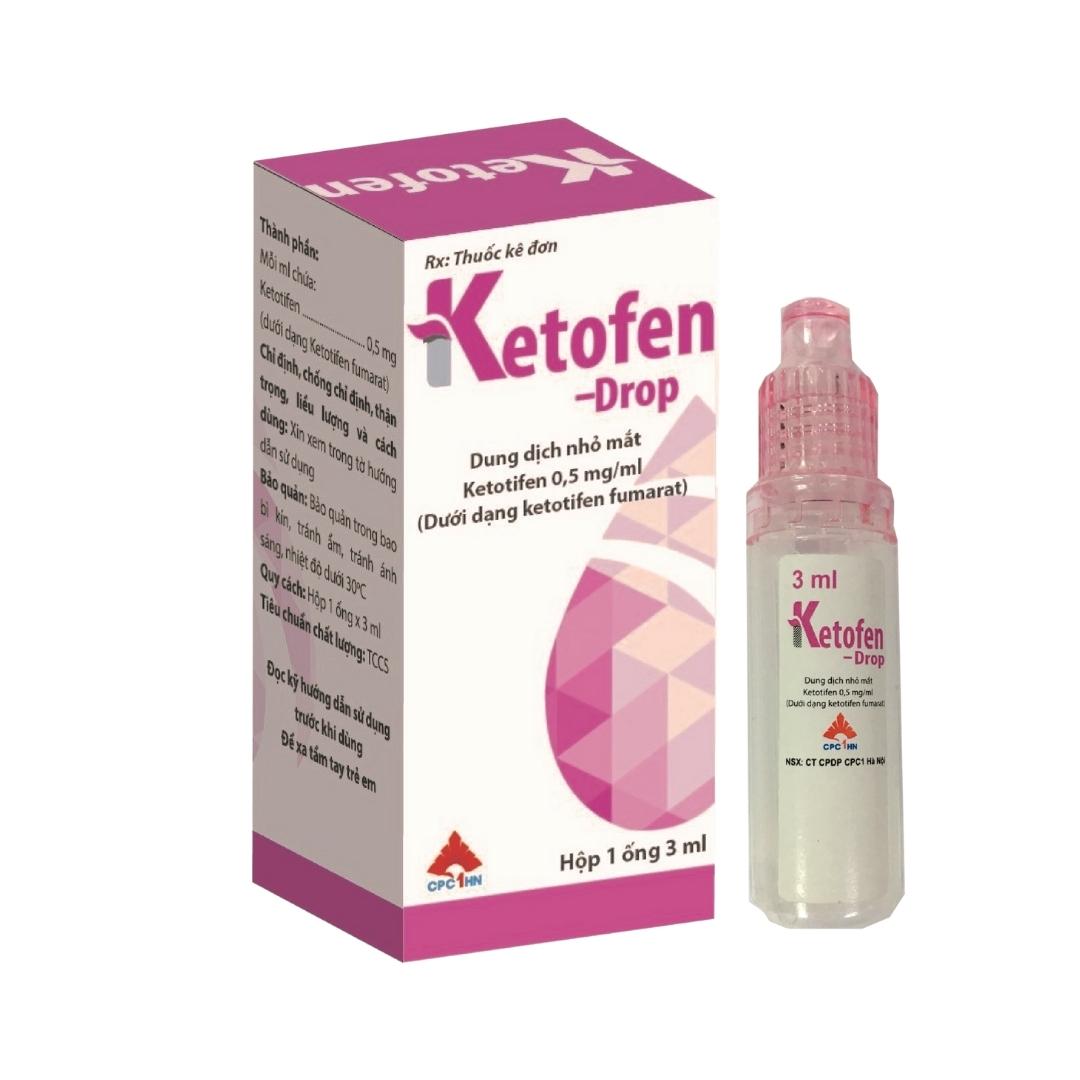 Ketofen – Dung dịch nhỏ mắt - Pharmart.vn