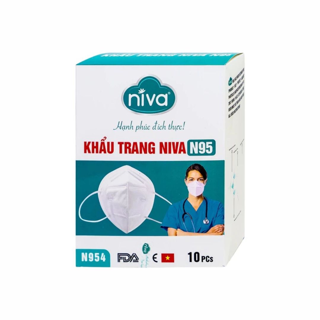 Khẩu Trang Niva N95 (10 Cái) - Pharmart.vn