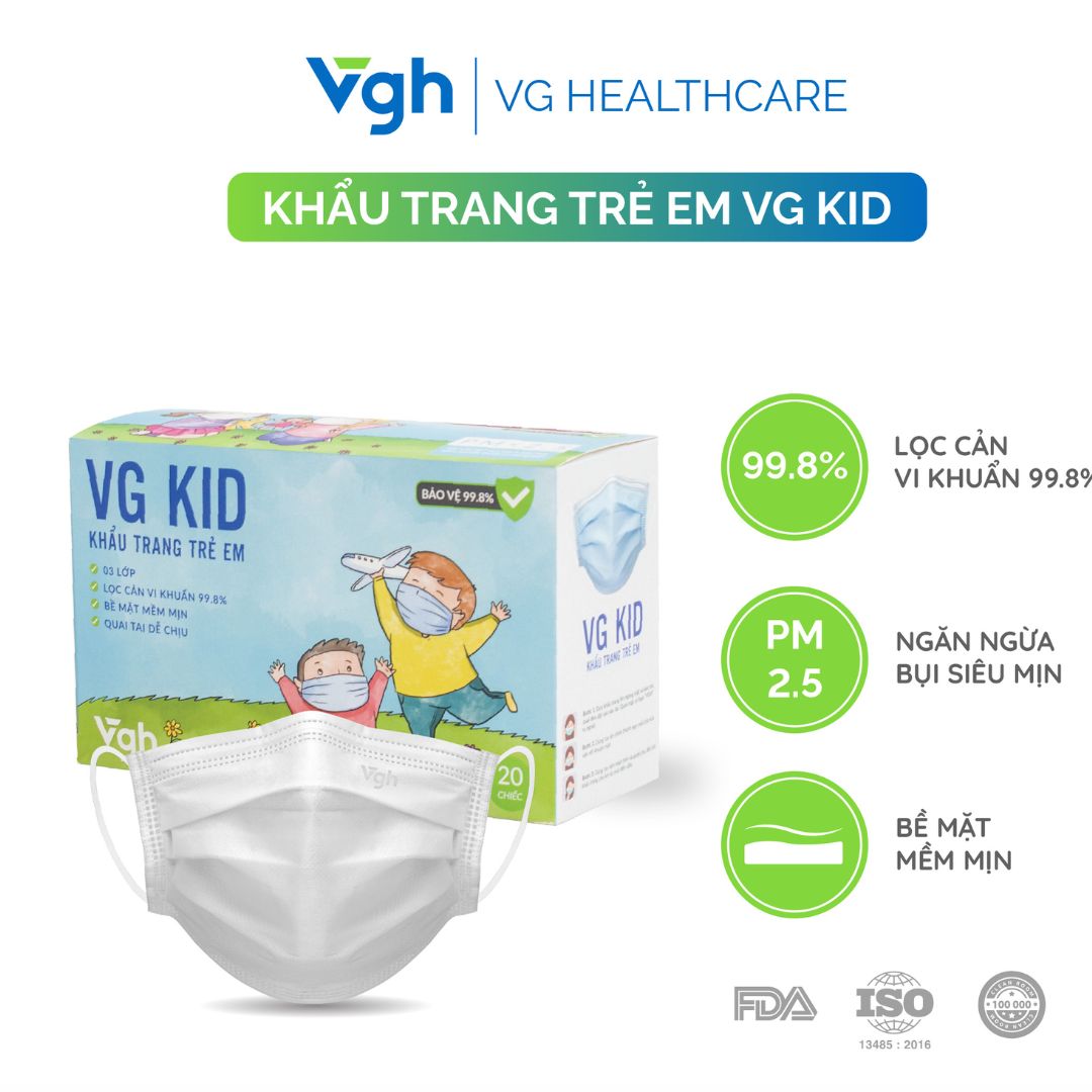 Khẩu trang trẻ em VG Kid - Pharmart.vn