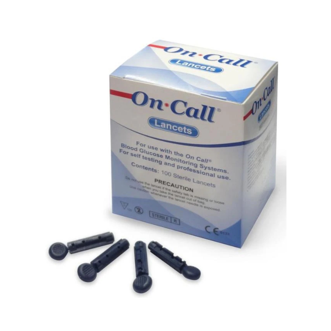 Kim lấy máu On Call Lancets cho máy đo đường huyết On Call Plus chính ...