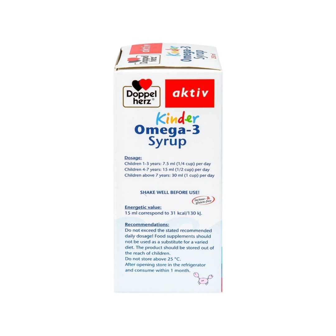 Kinder Omega 3 - Hỗ trợ mắt và trí não cho trẻ (250ml) - Pharmart.vn