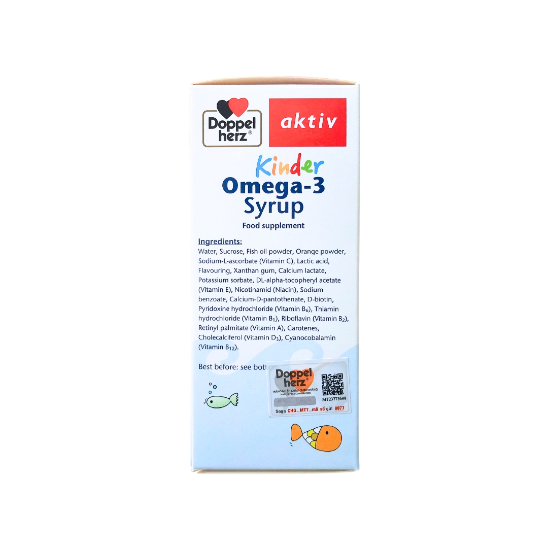 Kinder Omega 3 - Hỗ trợ mắt và trí não cho trẻ - Pharmart.vn