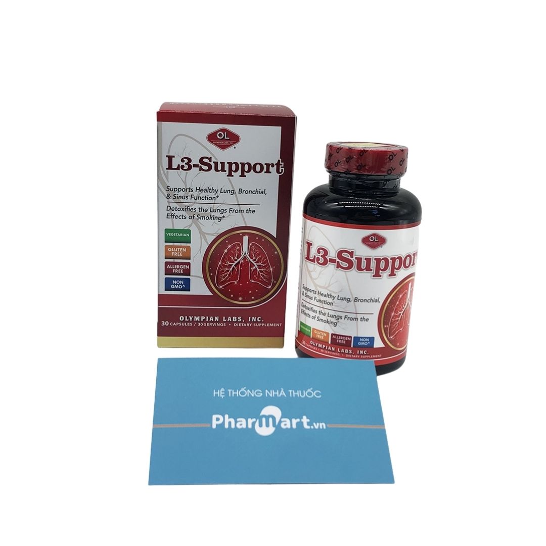 L3 Support - Giải độc và hỗ trợ chức năng phổi - Pharmart.vn
