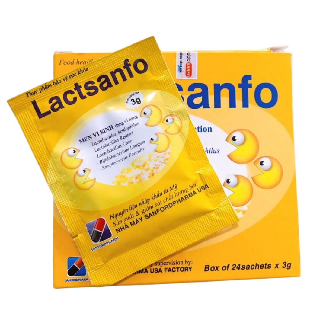 Lactsanfo Men Vi Sinh Công Nghệ Bao Vi Nang - Pharmart.vn
