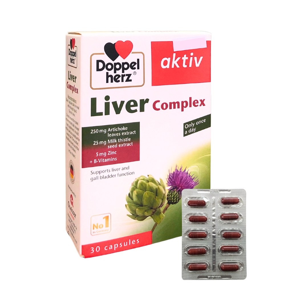 Liver Complex Doppelherz - Thanh nhiệt giải độc - Pharmart.vn