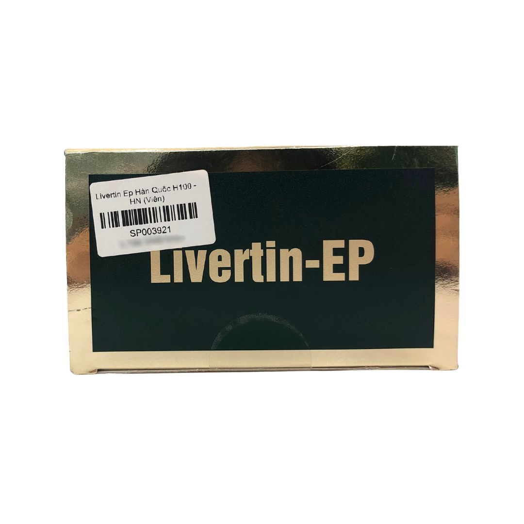 Livertin - EP - Bổ gan, cải thiện bệnh lý gan mật - Pharmart.vn
