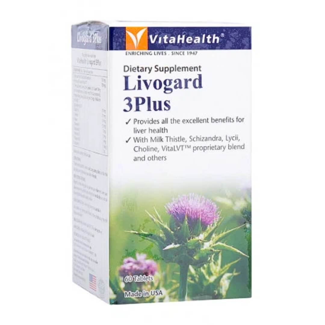 Livogard 3 Plus Vitahealth - Tăng cường chức năng gan - Pharmart.vn