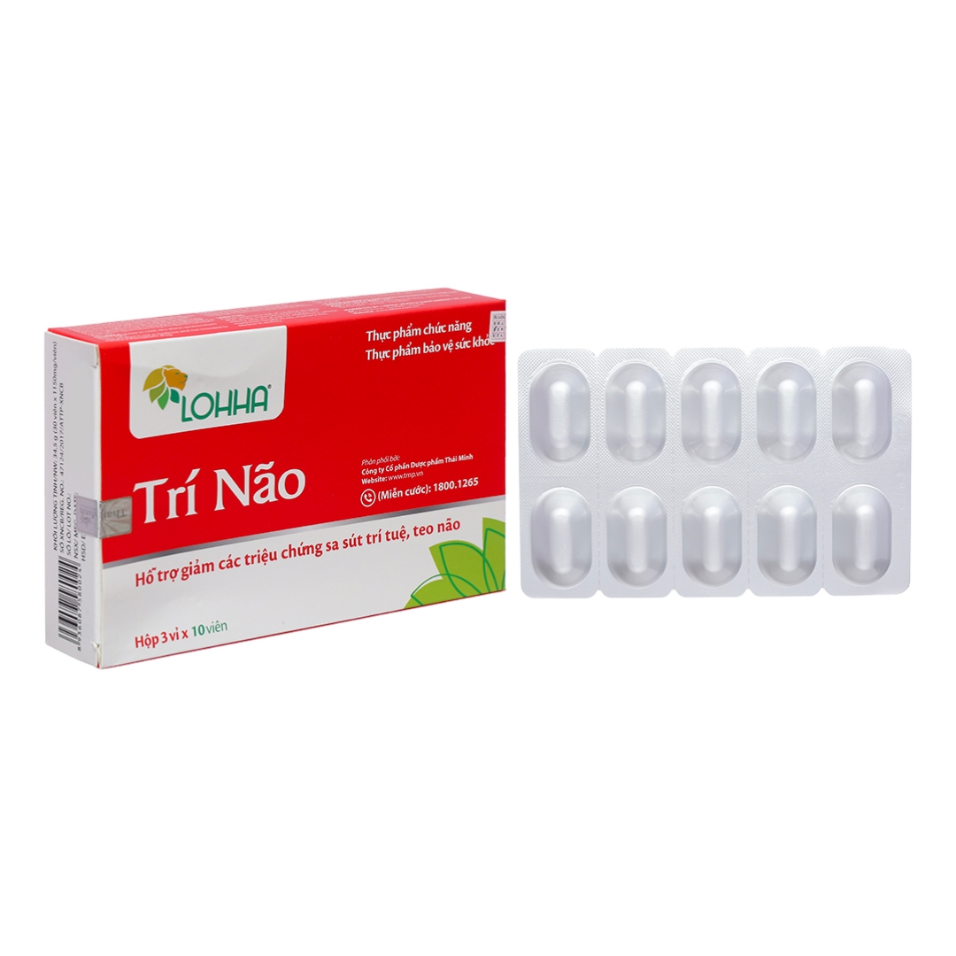 Viên uống Lohha Trí Não - Hỗ trợ tăng cường trí não - Pharmart.vn