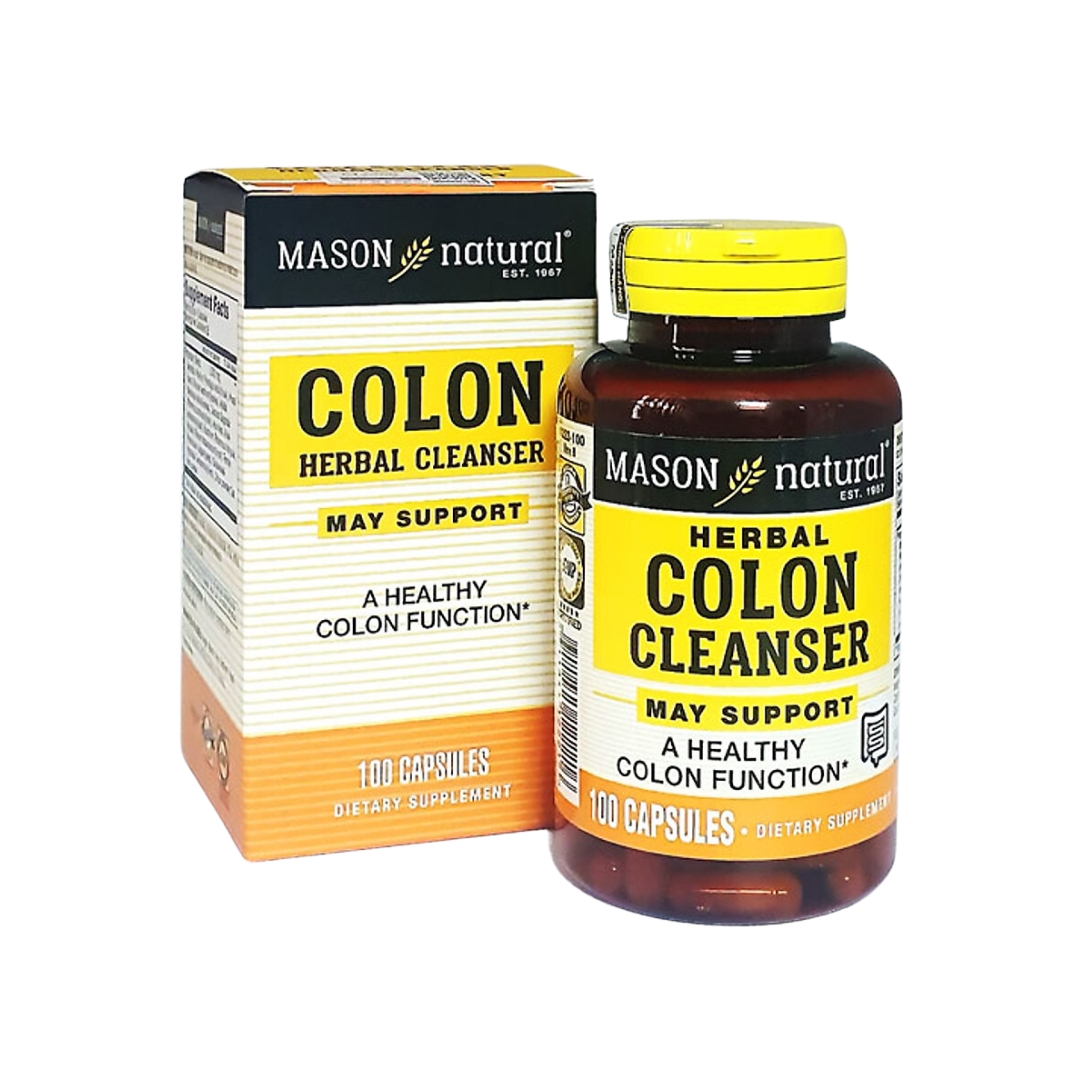 Mason Herbal Colon Cleanser - Cân bằng hệ vi sinh đường ruột - Pharmart.vn