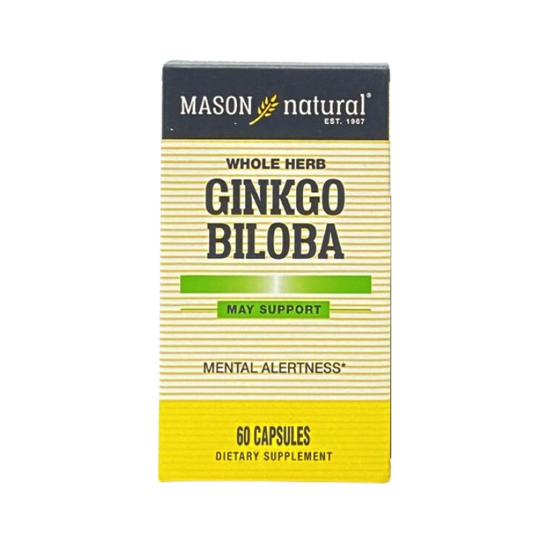 Mason Natural Ginkgo Biloba - Hỗ trợ não bộ (60 viên) - Pharmart.vn