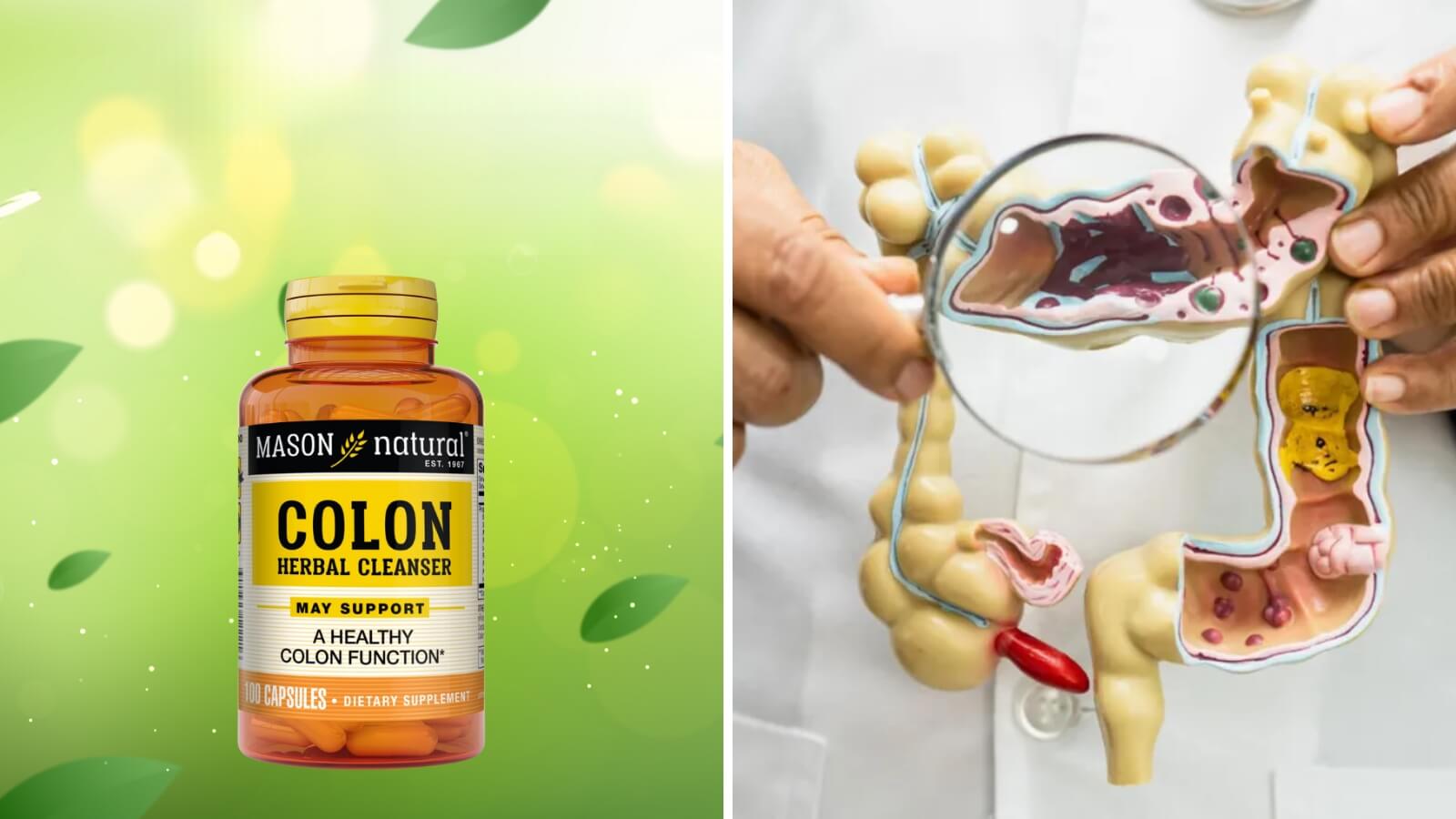 Mason Natural Herbal Colon Cleanser - Hỗ trợ thải độc đại tràng ...