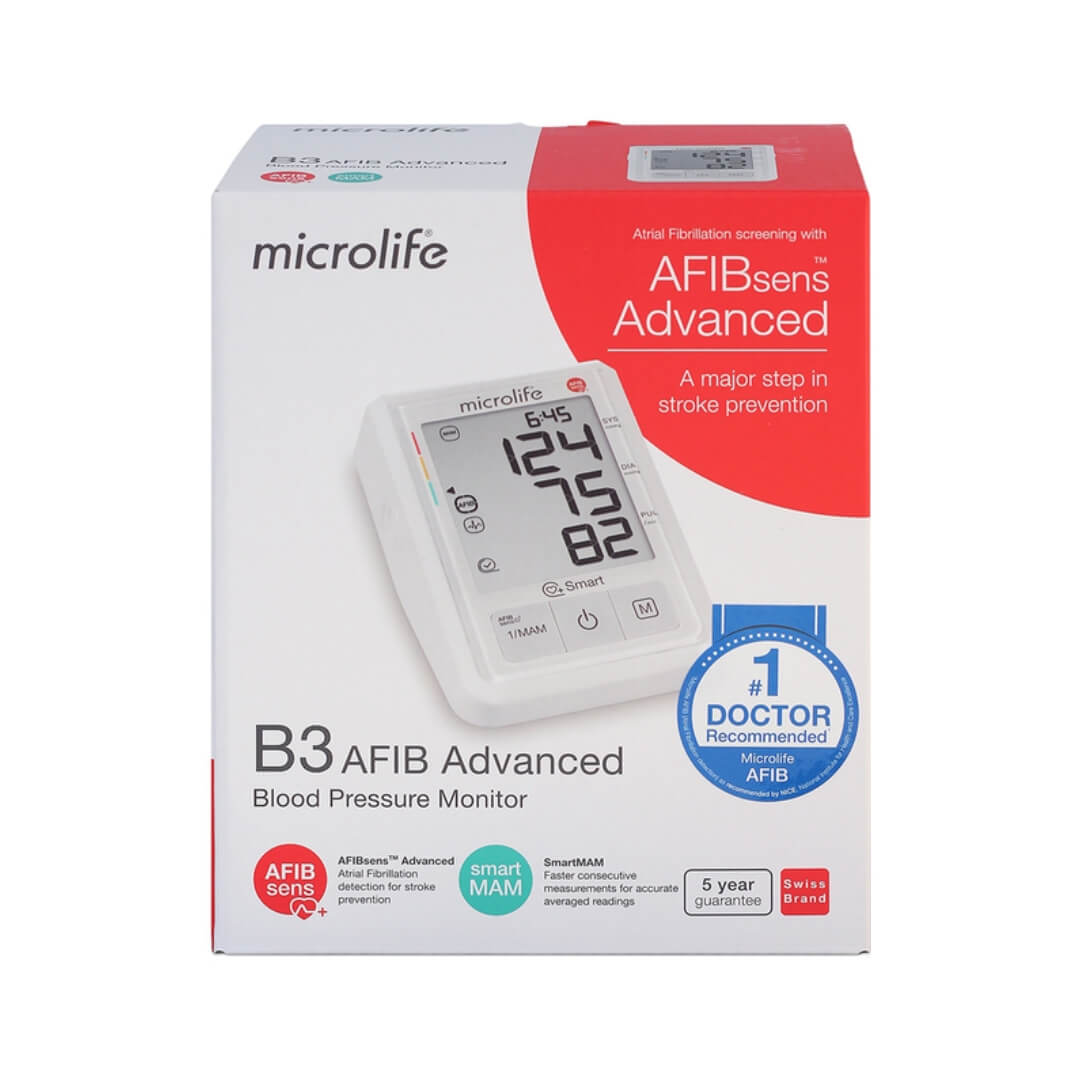 Máy đo huyết áp bắp tay Microlife B3 AFIB Advanced chính hãng - Pharmart.vn