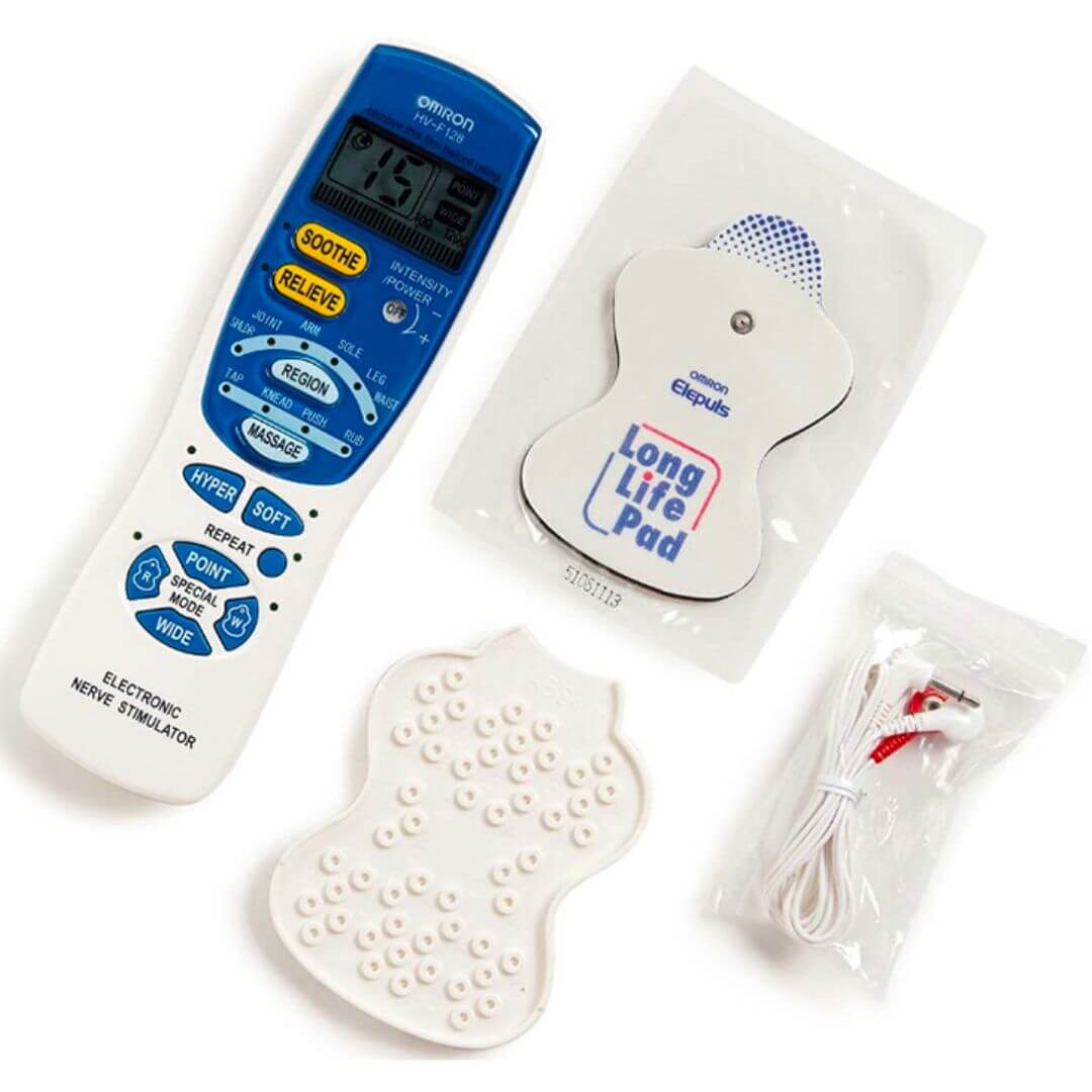 Máy massage xung điện HV-F128 Omron - Pharmart.vn