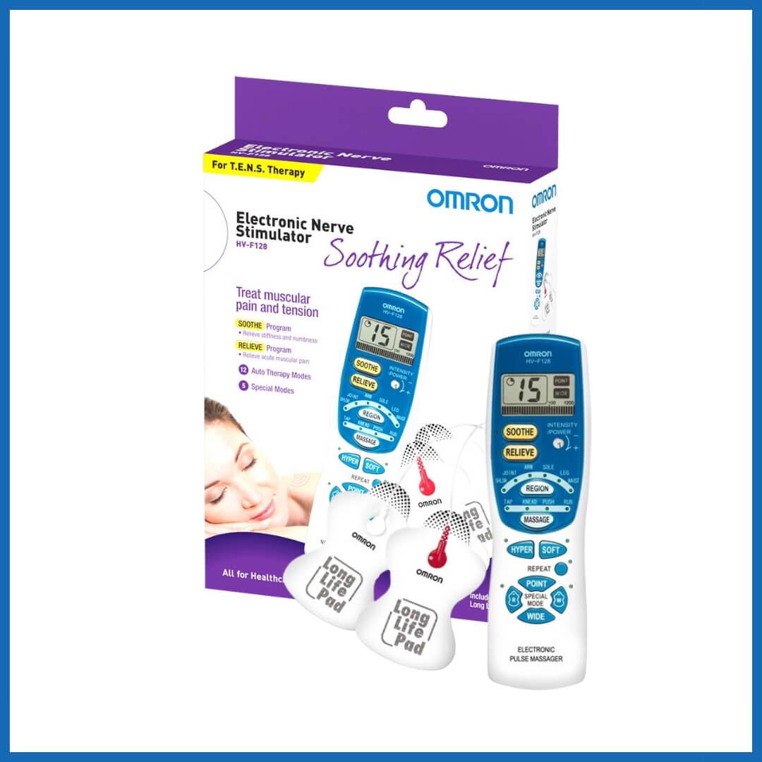 Máy massage xung điện HV-F128 Omron - Pharmart.vn