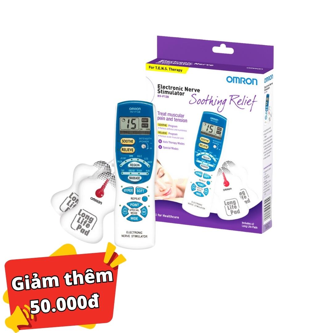 Máy massage xung điện HV-F128 Omron - Pharmart.vn
