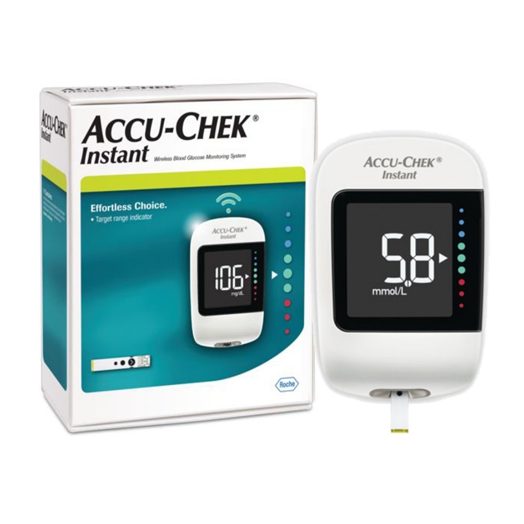 Máy đo đường huyết Accu Chek Instant (đơn vị mmol/l) chính hãng ...