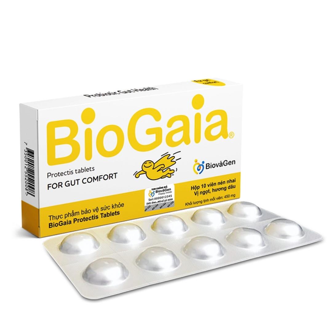Men vi sinh Biogaia Protectis Tablets - Giảm rối loạn tiêu hóa ...