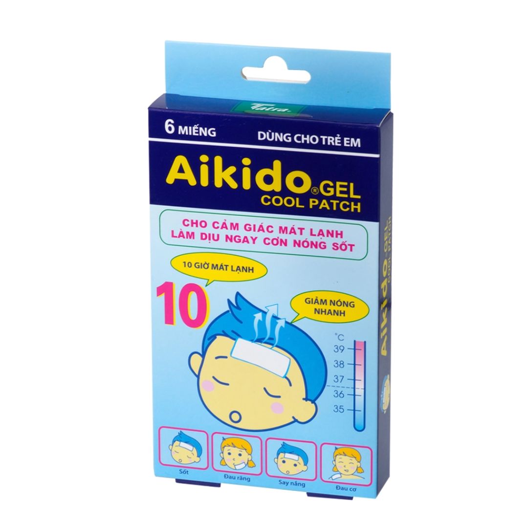 Miếng dán hạ sốt Aikido - Pharmart.vn