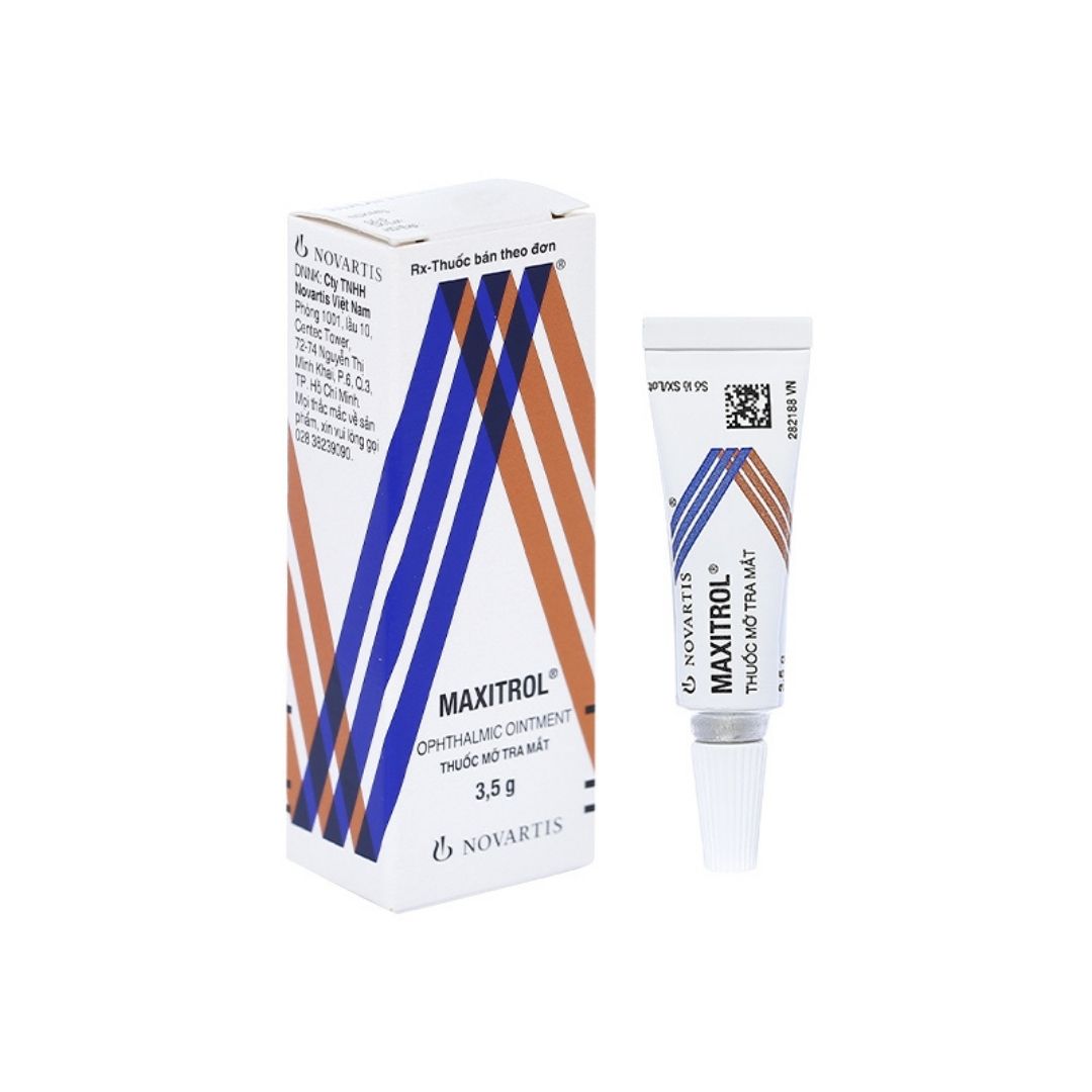 Mỡ tra mắt Maxitrol - Pharmart.vn