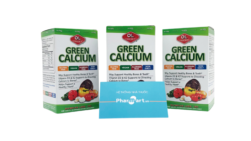 Green Calcium - Bổ Sung Canxi Hữu Cơ Cho Cơ Thể | Pharmart.vn