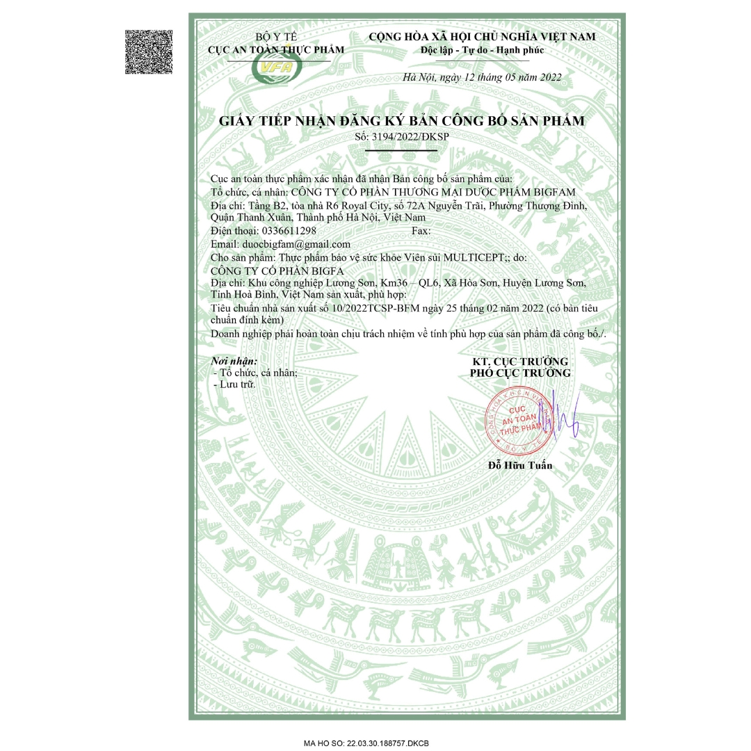 Multicept - Nâng cao sức đề kháng - Pharmart.vn