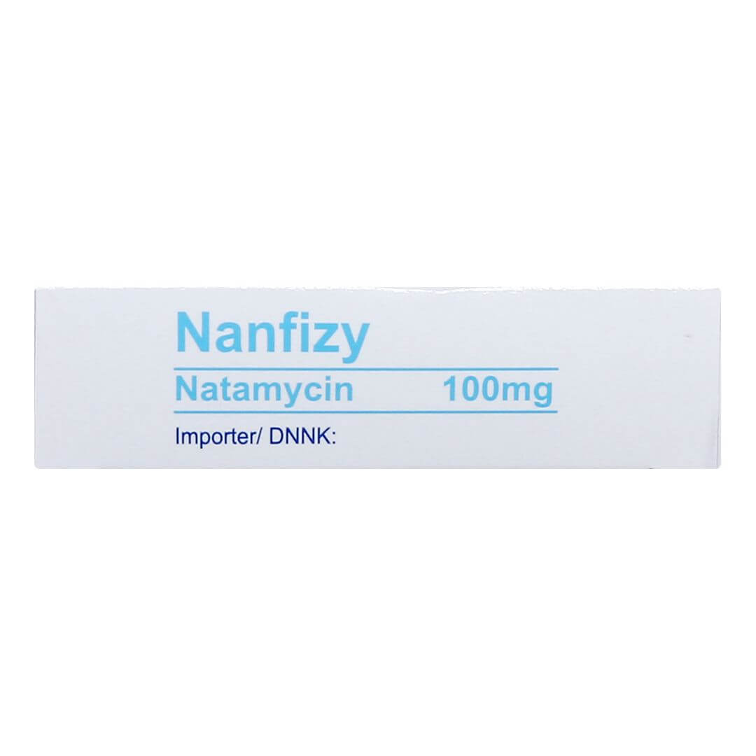 Nanfizy Natamycin 100mg hộp 1 vỉ x 3 viên đặt Moldova - Pharmart.vn