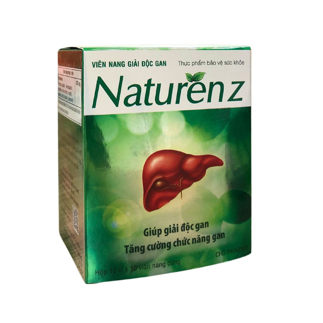 Naturenz - Hỗ trợ giải độc gan hộp 100 viên - Pharmart.vn